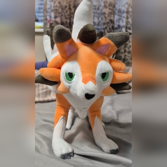 Pokemon | Toys | Pokemon Center Original Lycanroc Twilight Plush Doll ...